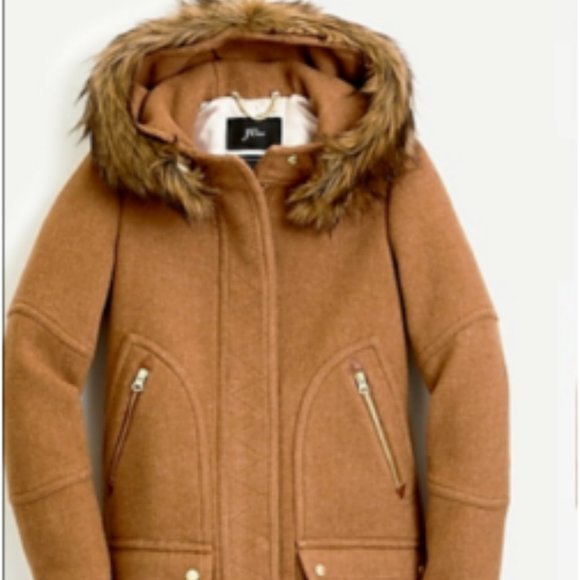 J. Crew | Jackets & Coats | Nwt P2jcrew Chateau Parka In Italian ...